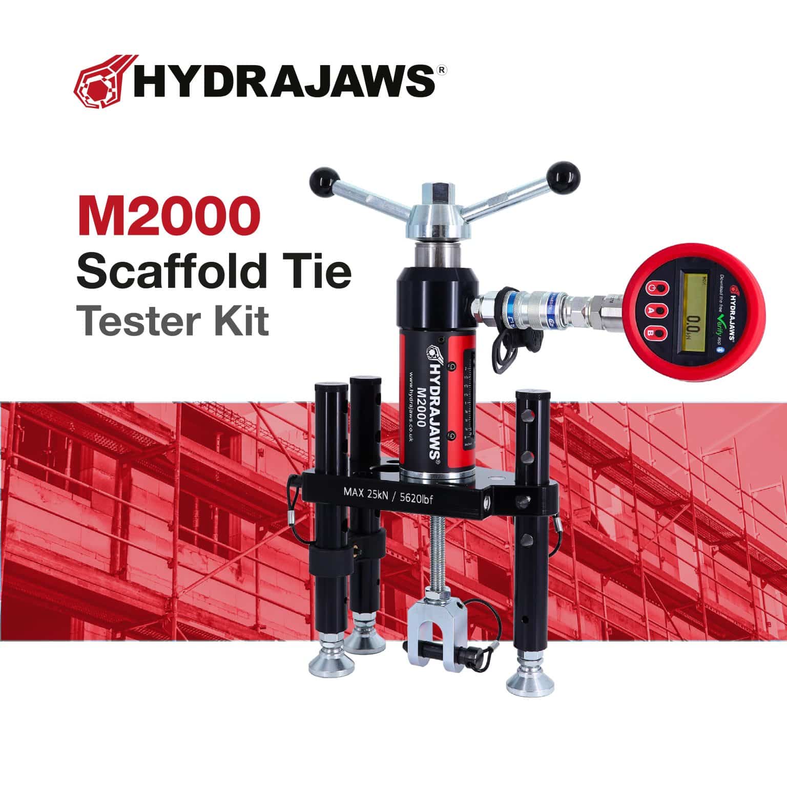 M2000 Scaffold Tie Tester Kit - Hopedwell