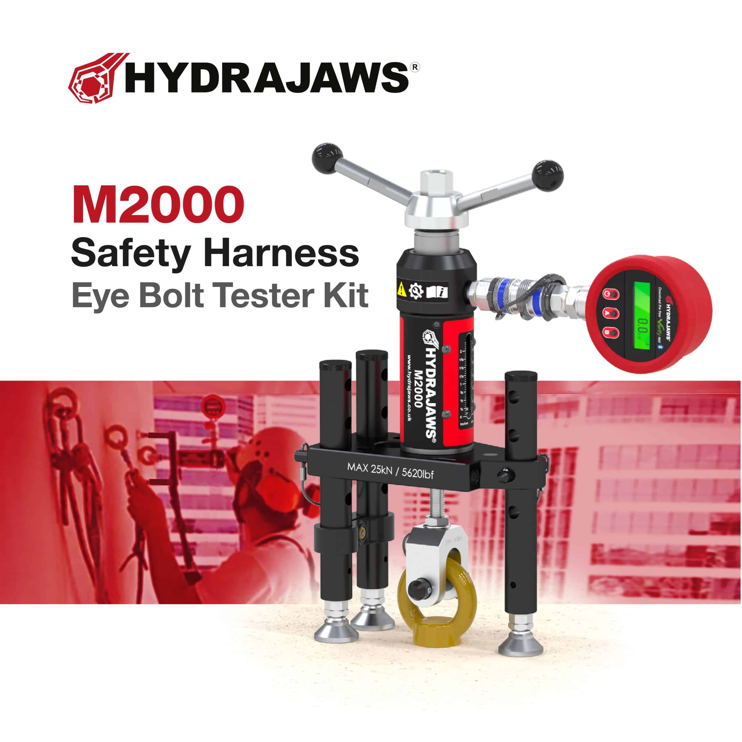 M2000 Safety Harness Eye Bolt Tester Kit - Hopedwell